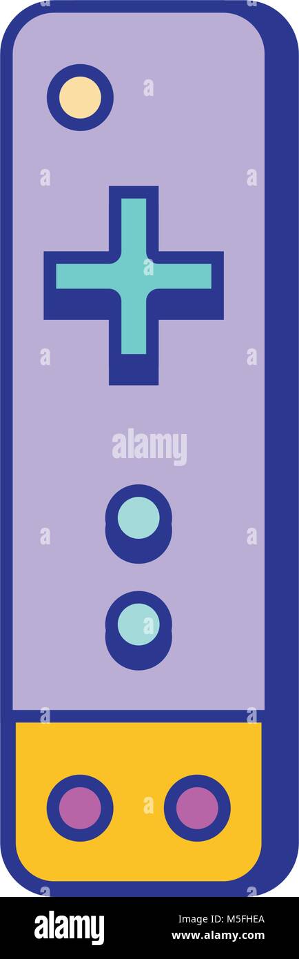 controller object to video game console vector illustration Stock ...