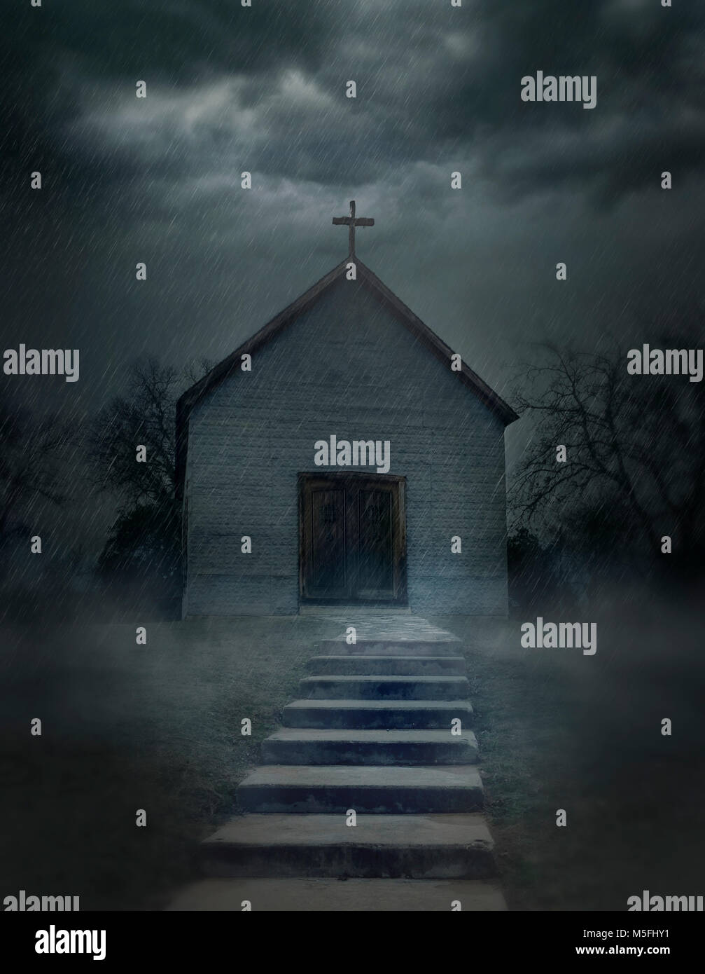 Horror church hi-res stock photography and images - Alamy