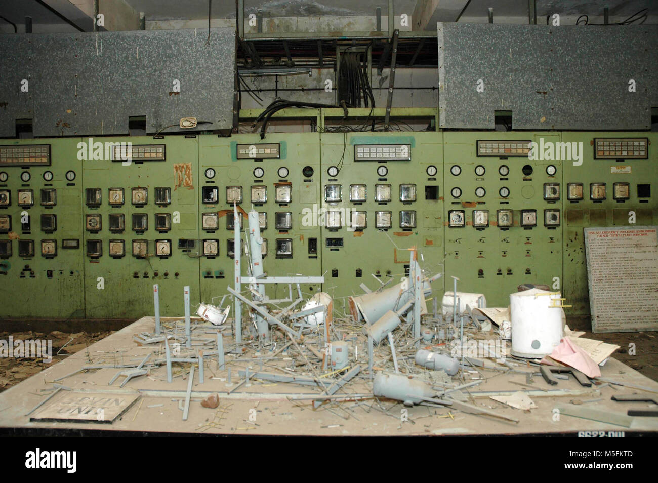 control room chemical factory, bhopal, madhya pradesh, India, Asia ...