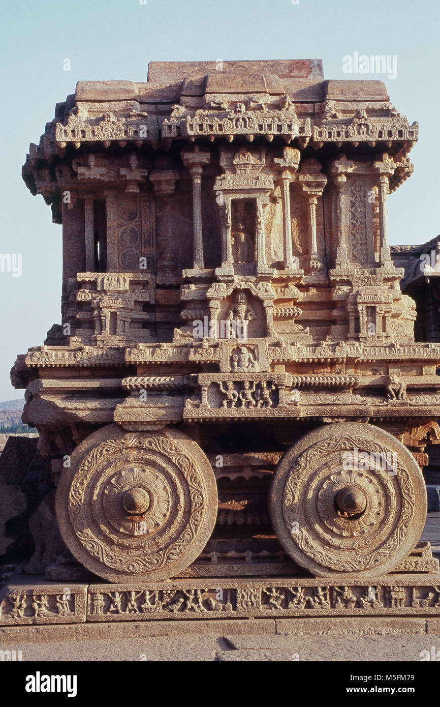 Vittala temple in Hampi, Hospet, Karnataka, India, Asia Stock Photo - Alamy