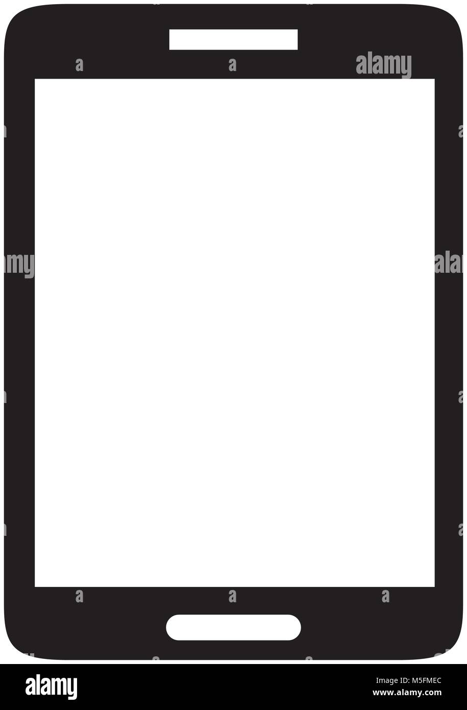 contour smartphone mobile to call and talk communication vector ...