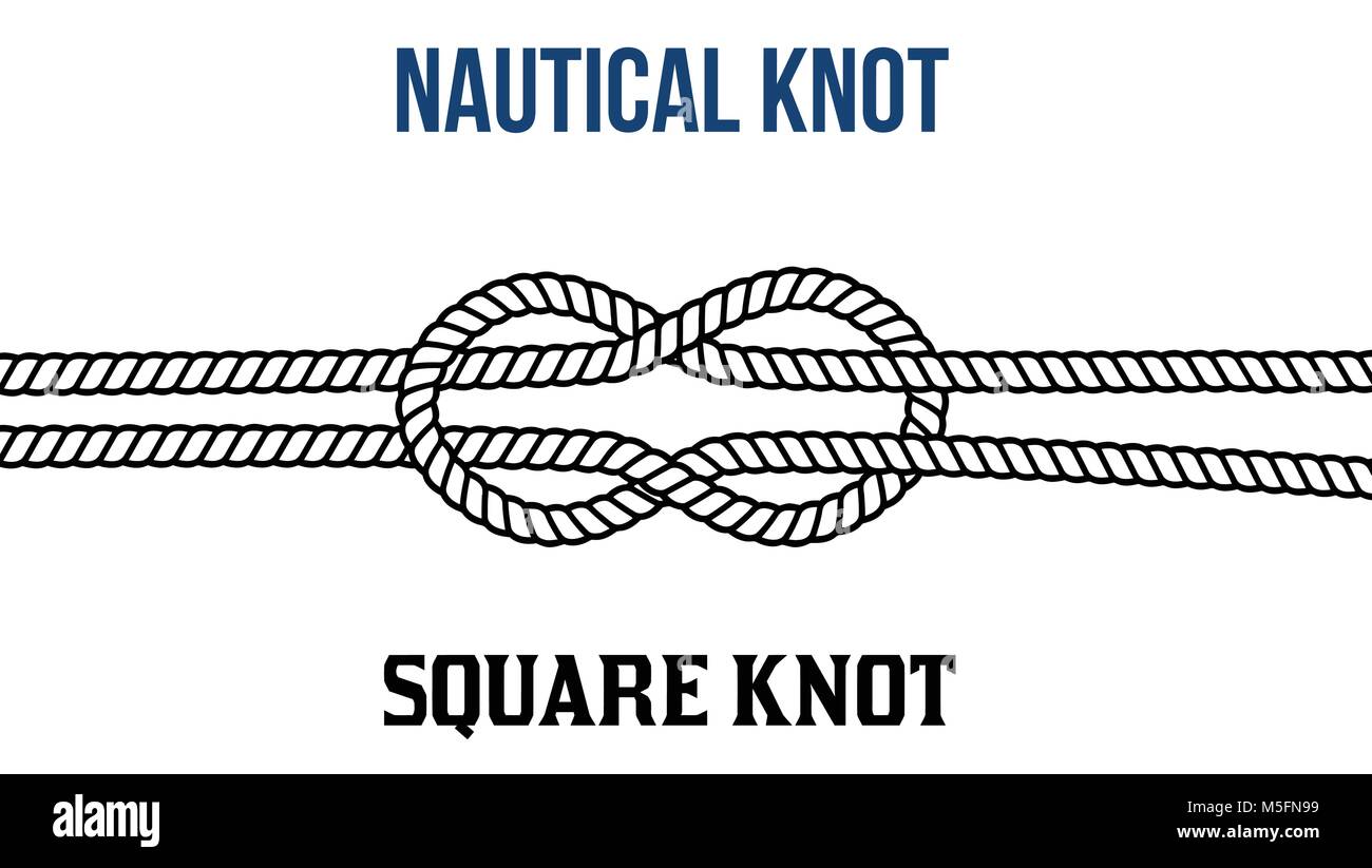 Square knot hi-res stock photography and images - Alamy