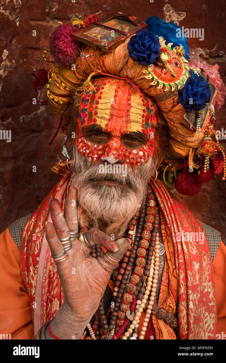 Indian Men Praying High Resolution Stock Photography and Images - Alamy