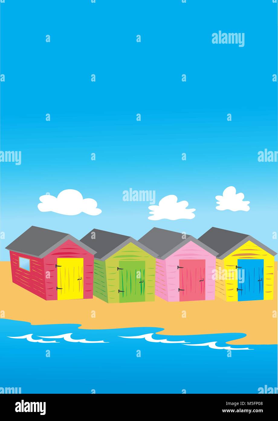 Colorful hut Stock Vector Images - Alamy