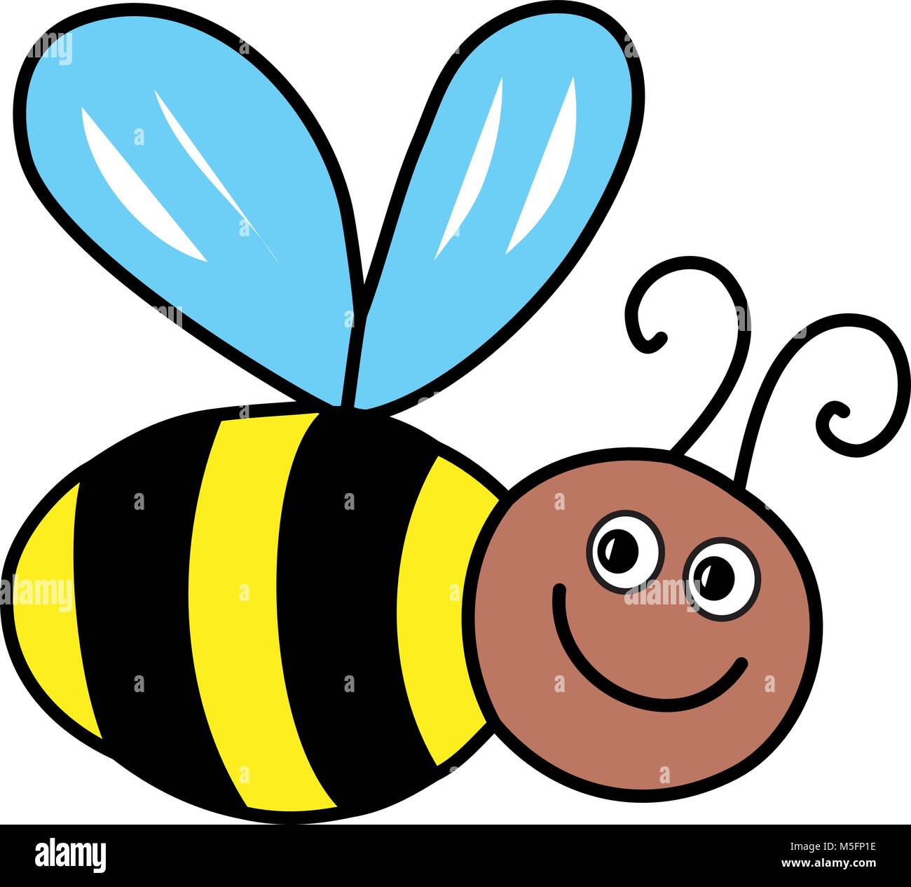 Busy bee Stock Vector Images - Alamy
