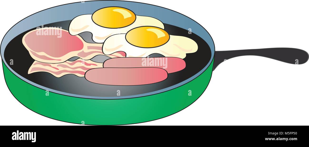 Fry up Stock Vector Images - Alamy