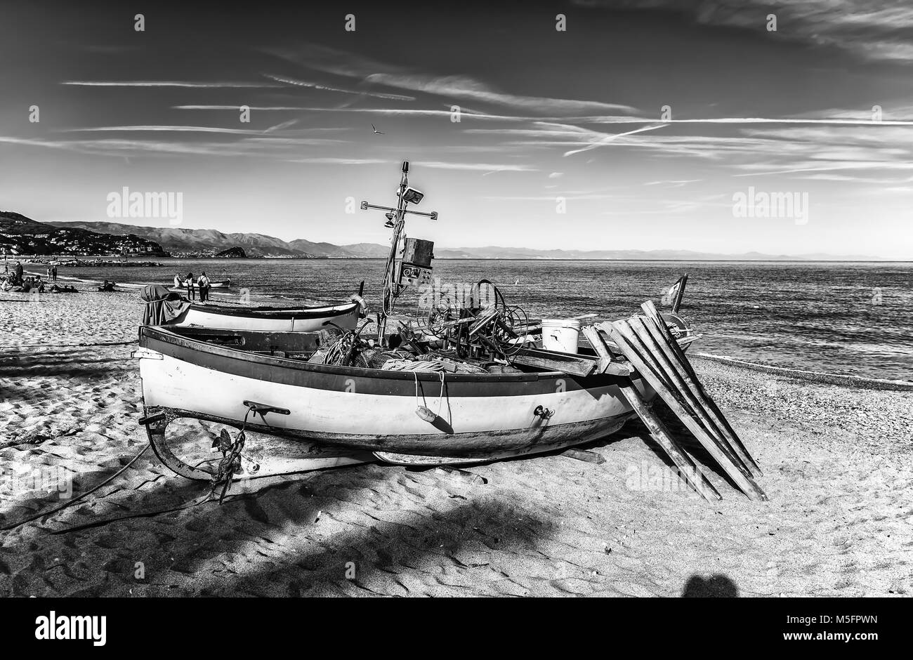 Boats on water ancient italian hi-res stock photography and images - Alamy
