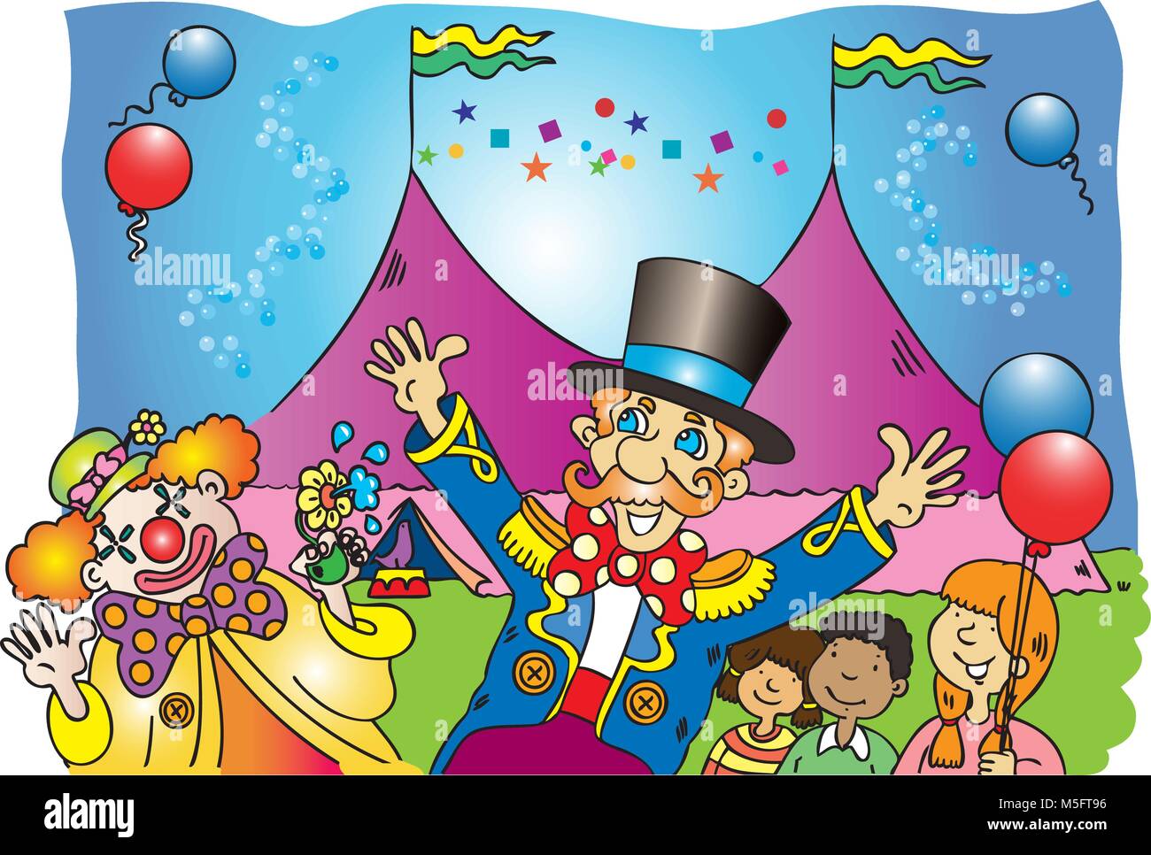 Ringmaster Stock Vector Images - Alamy