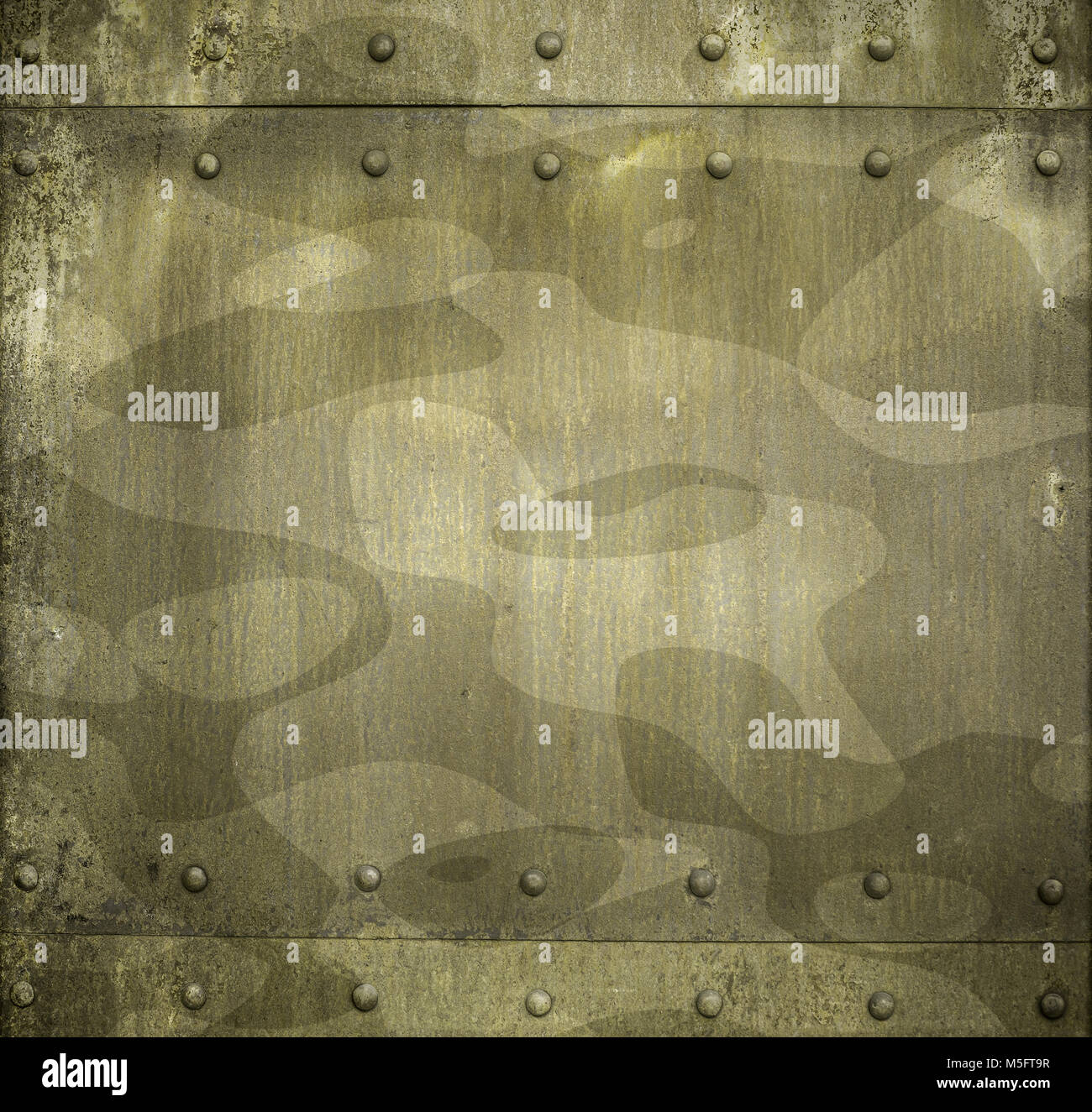 military camouflage painted metal armor background Stock Photo - Alamy