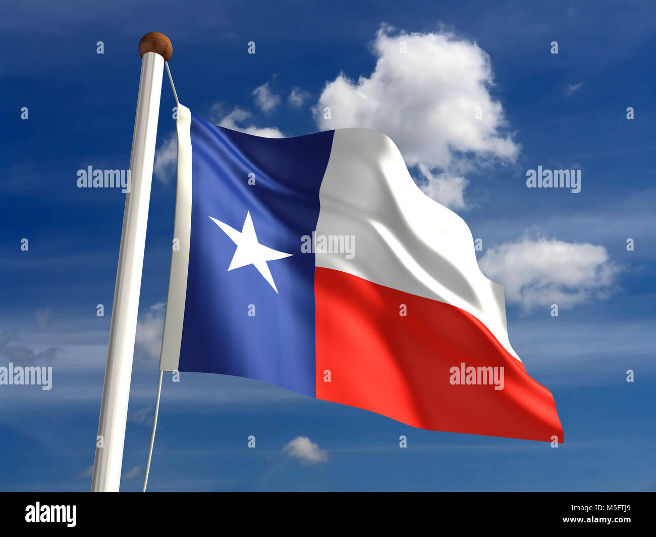 Texas flag waving hi-res stock photography and images - Alamy