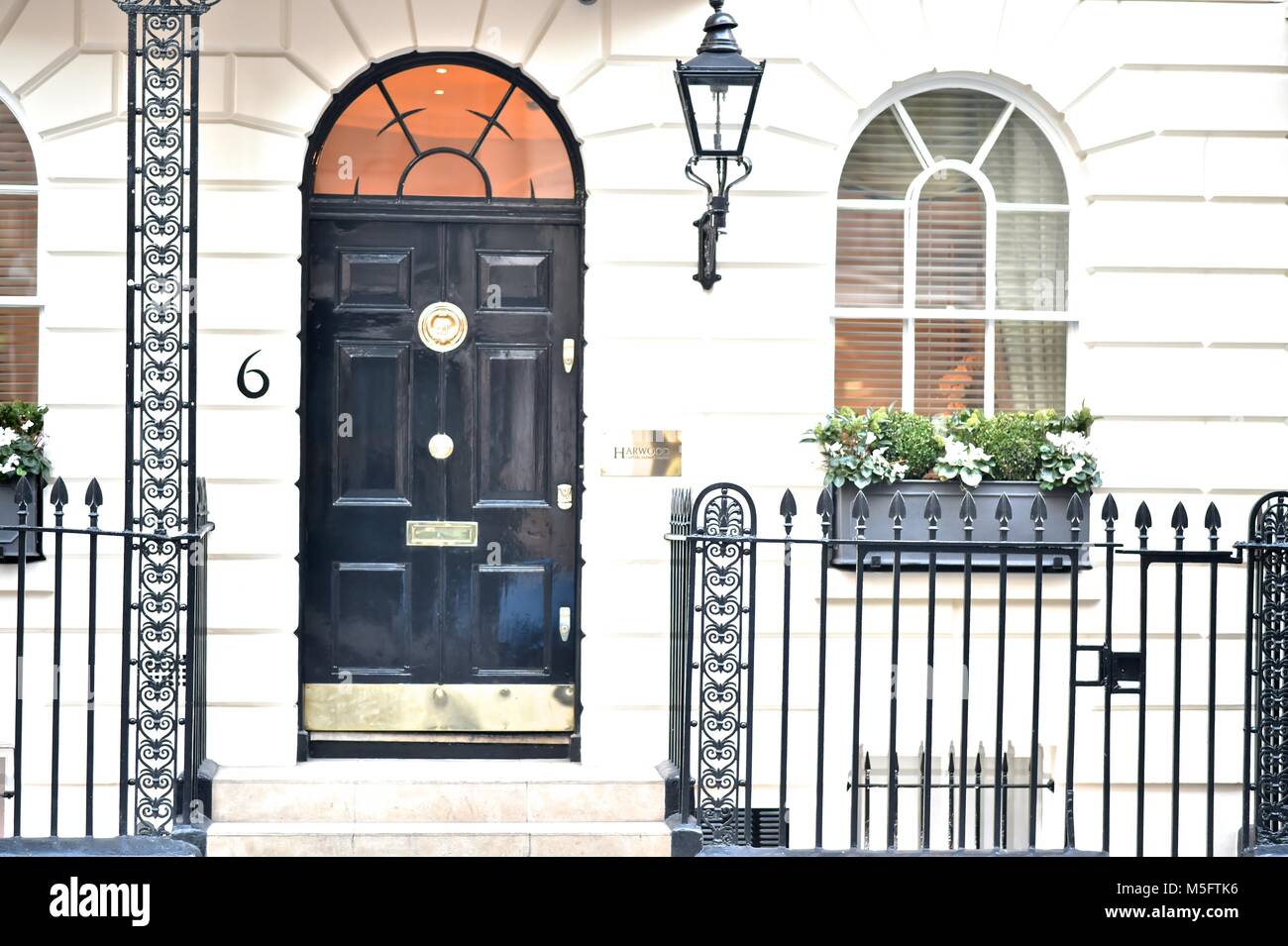Doors and entrances, Victorian and georgian Stock Photo - Alamy