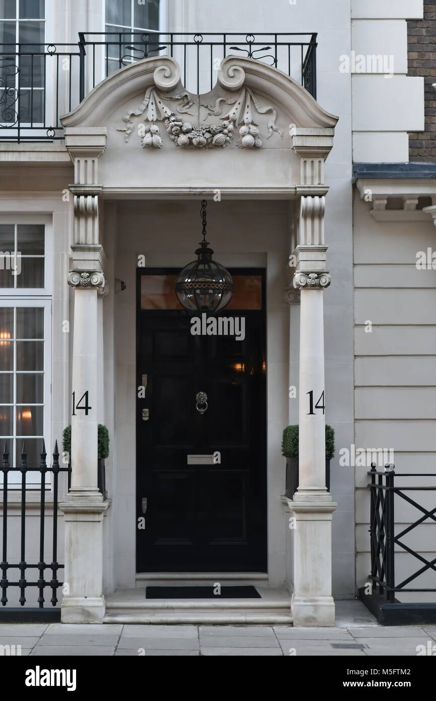 Doors and entrances, Victorian and georgian Stock Photo - Alamy