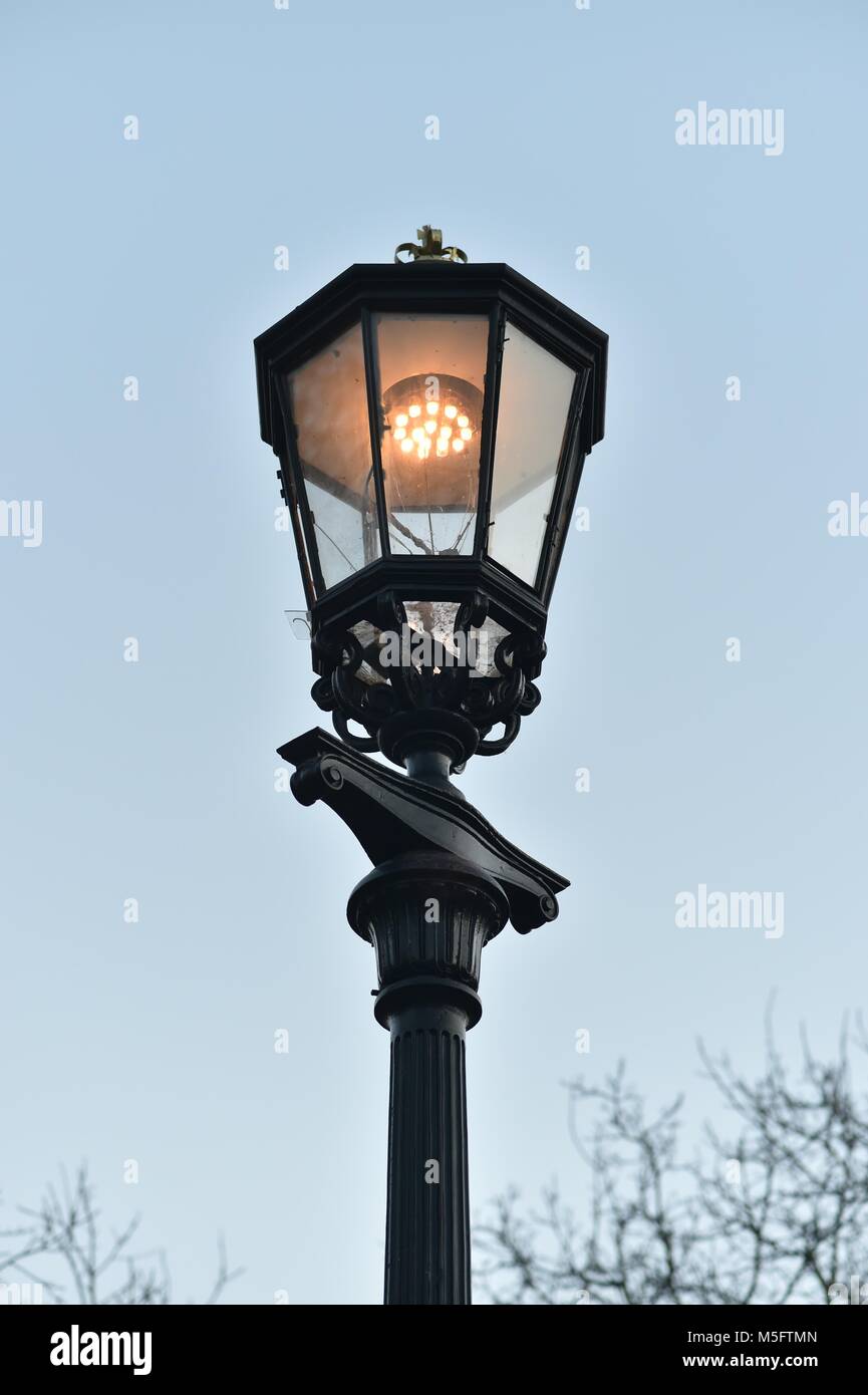 Traditional Gas Lamps Stock Photo - Alamy