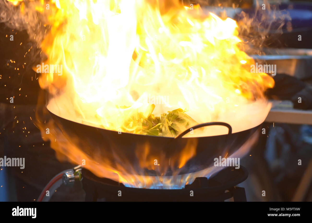 Stir fried swamp cabbage hi-res stock photography and images - Alamy
