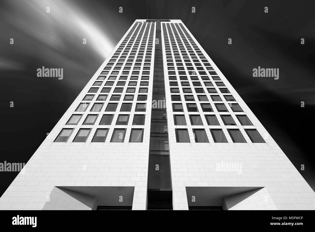 Opernturm tower Black and White Stock Photos & Images - Alamy