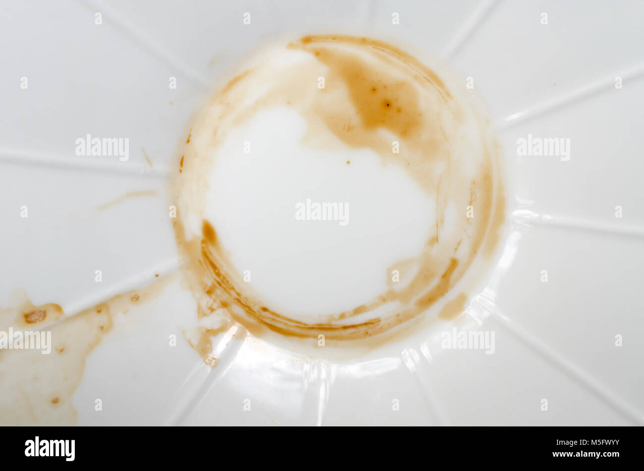 Coffee stain, a photo image of brown coffee stain from the bottom of a ...