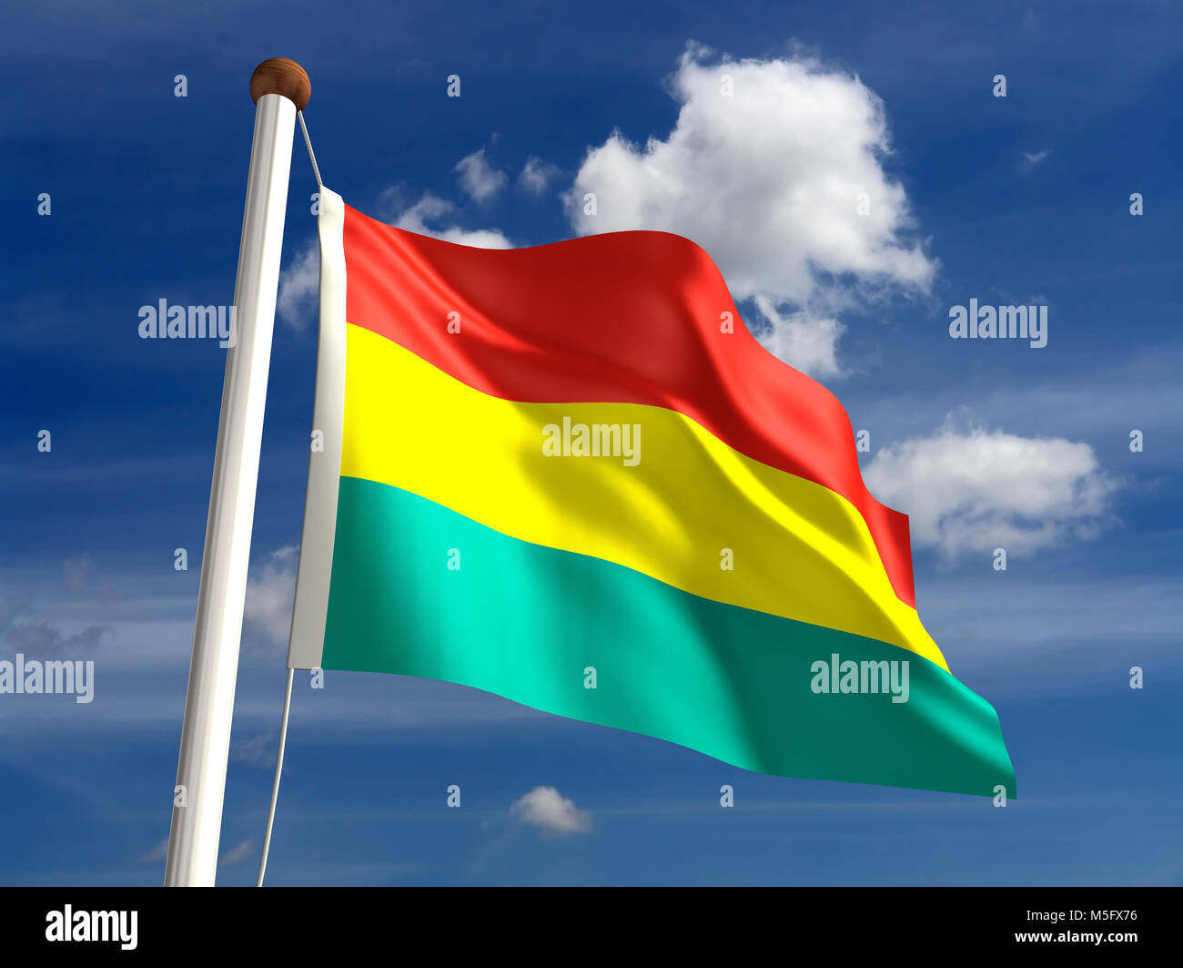 Bolivia flag hi-res stock photography and images - Alamy