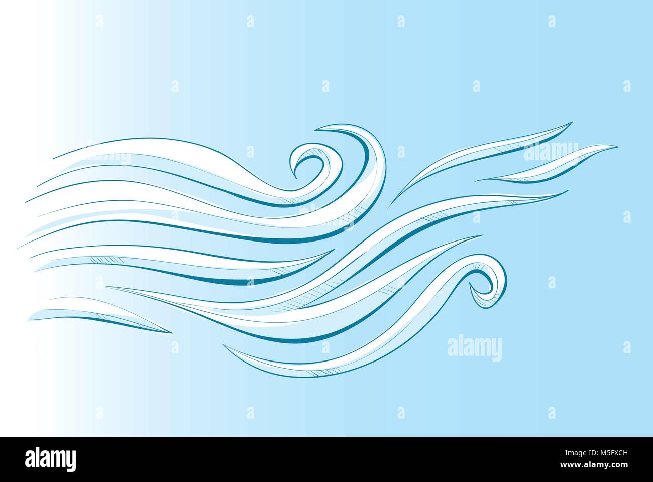 Whispy cloud Stock Vector Images - Alamy