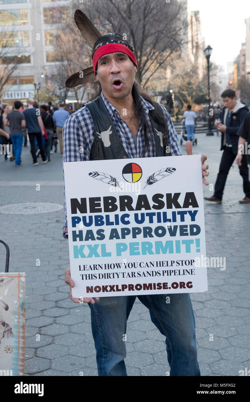 Native American Protest High Resolution Stock Photography and Images ...