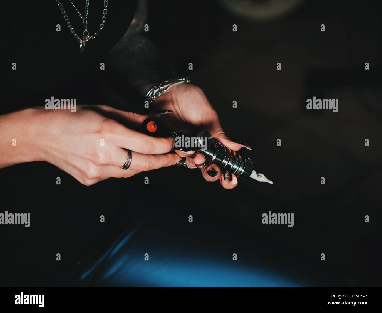 Tattooing tools hi-res stock photography and images - Alamy