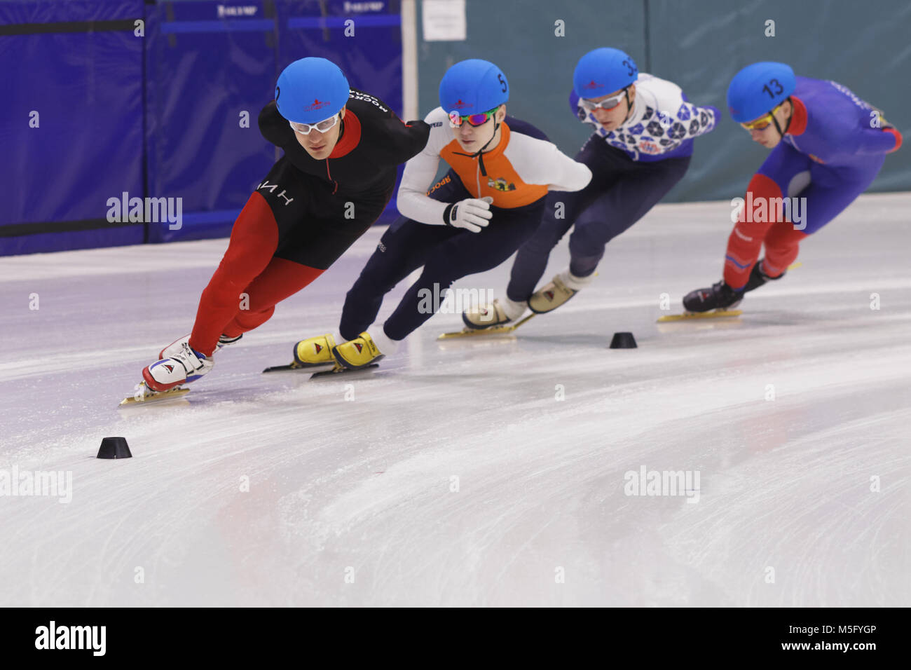 Speed skating competition hi-res stock photography and images - Alamy