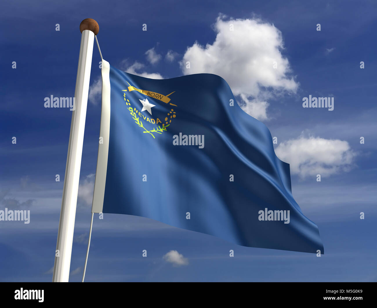Nevada state flag hi-res stock photography and images - Alamy