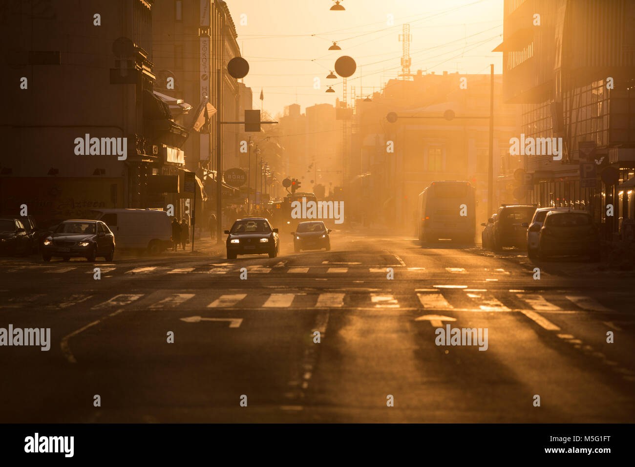 Dust caused by car hi-res stock photography and images - Alamy