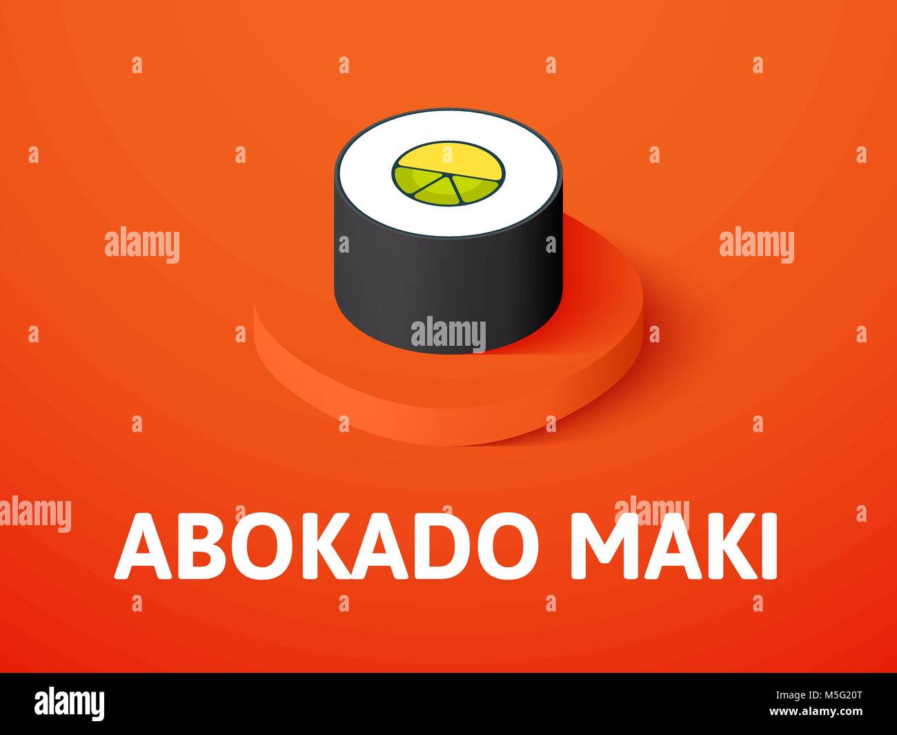 Abokado maki hi-res stock photography and images - Alamy