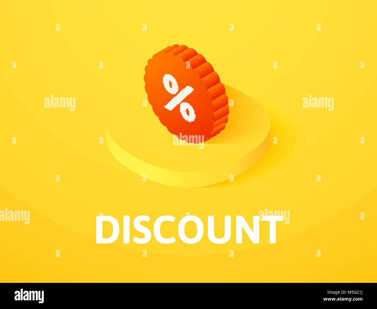 Coupon discount icon line Stock Vector Images - Alamy