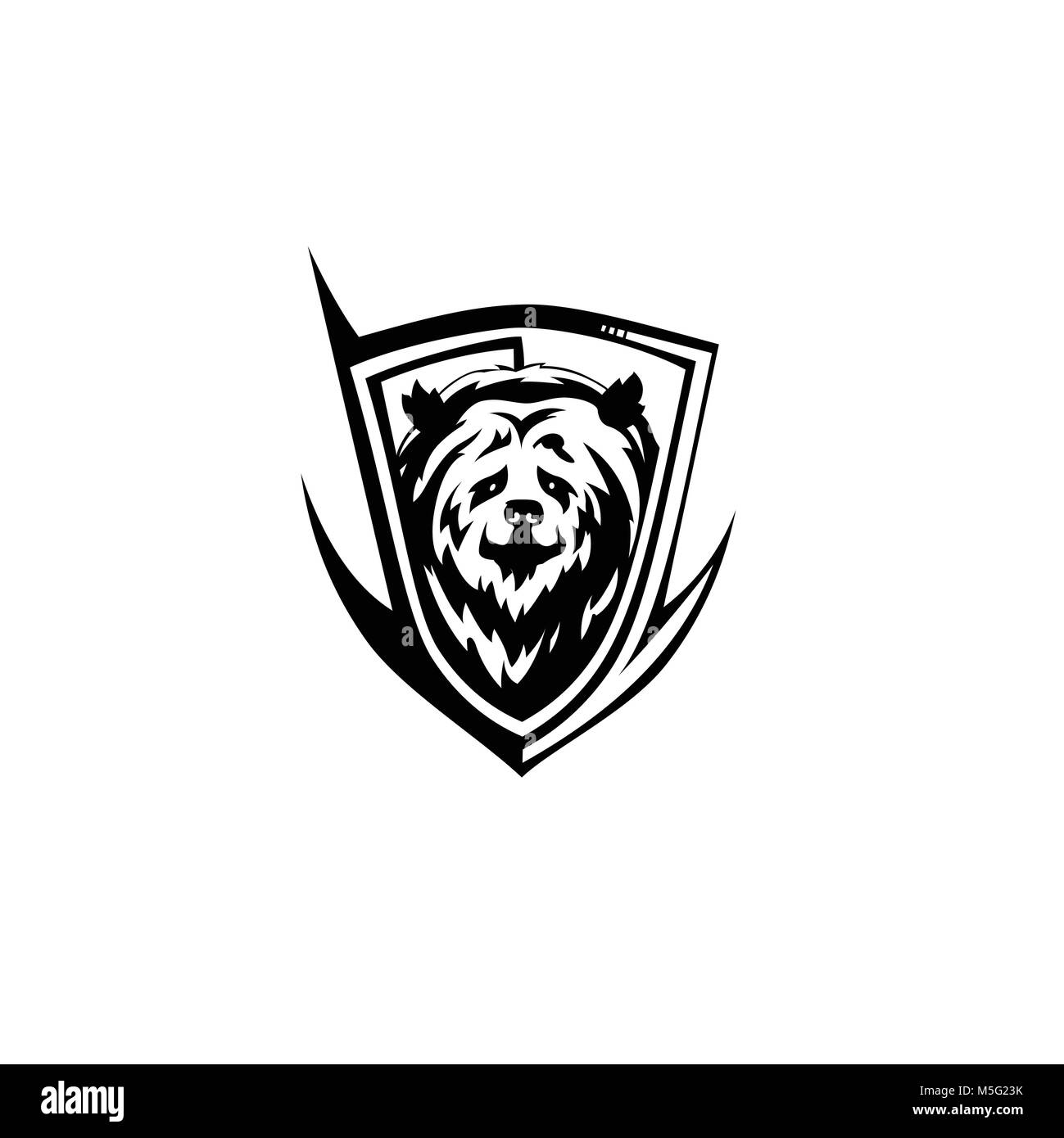 Bear realistic wild animal Stock Vector Images - Alamy