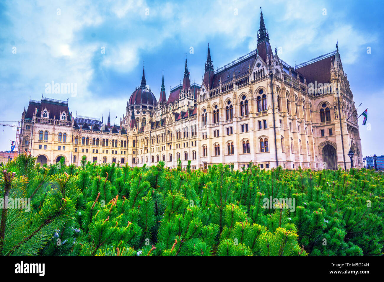 The famous Hungarian parliament in Budapest, Hungary Stock Photo - Alamy