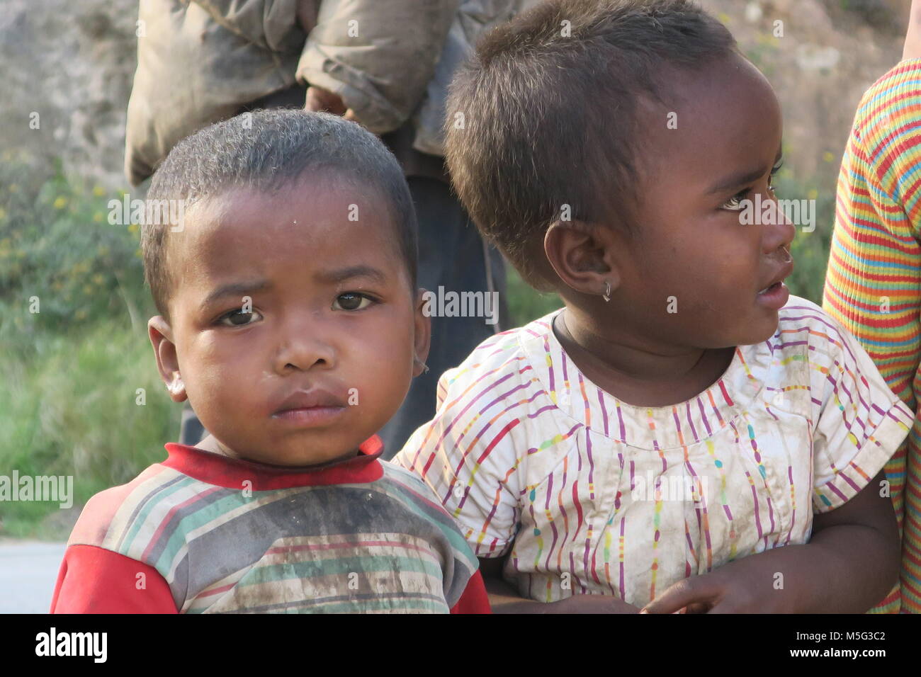 Cute kids of Madagascar Stock Photo - Alamy