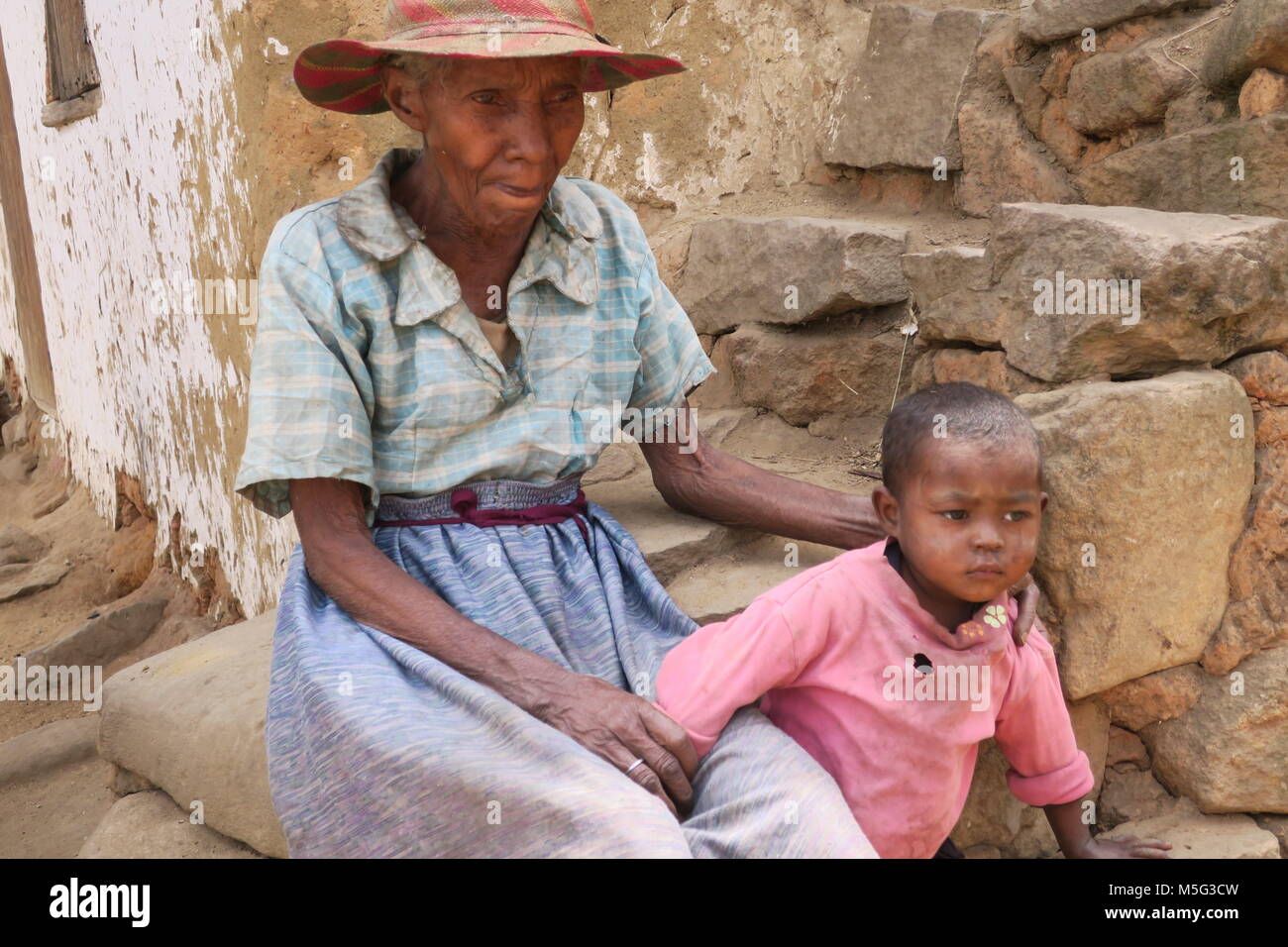Cute kids of Madagascar Stock Photo - Alamy
