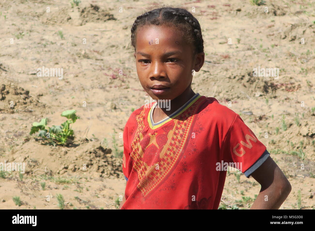 Cute kids of Madagascar Stock Photo - Alamy
