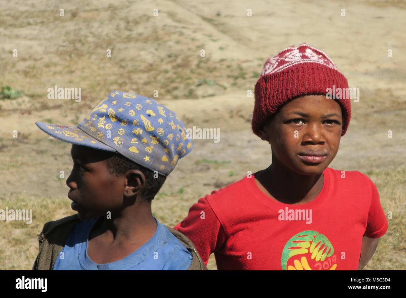 Cute kids of Madagascar Stock Photo - Alamy