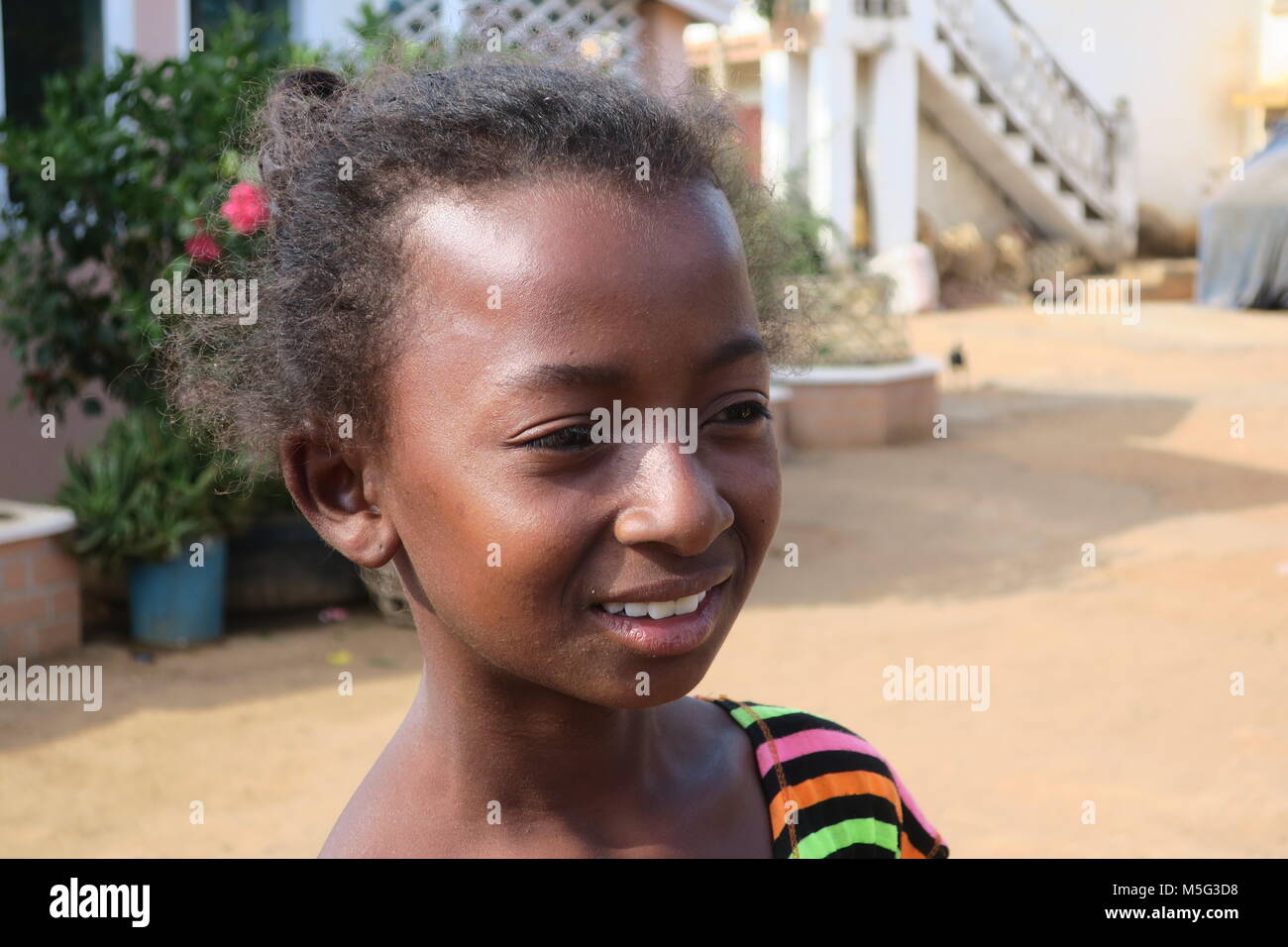 Cute kids of Madagascar Stock Photo - Alamy