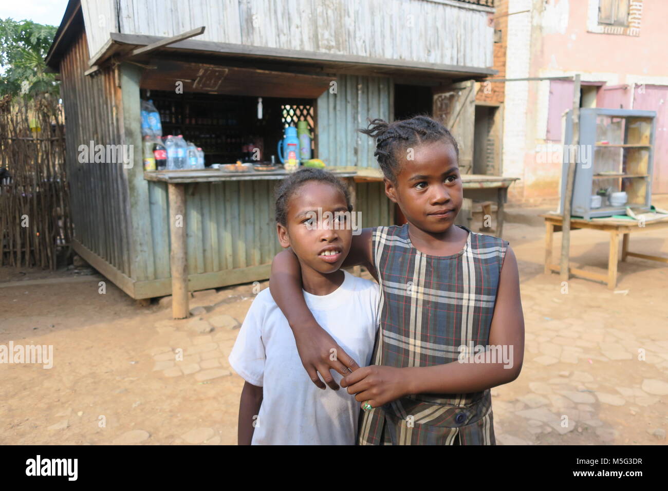 Cute kids of Madagascar Stock Photo - Alamy