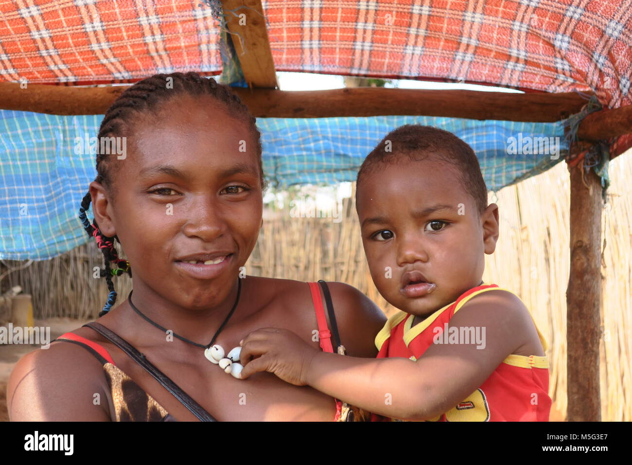 Cute kids of Madagascar Stock Photo - Alamy