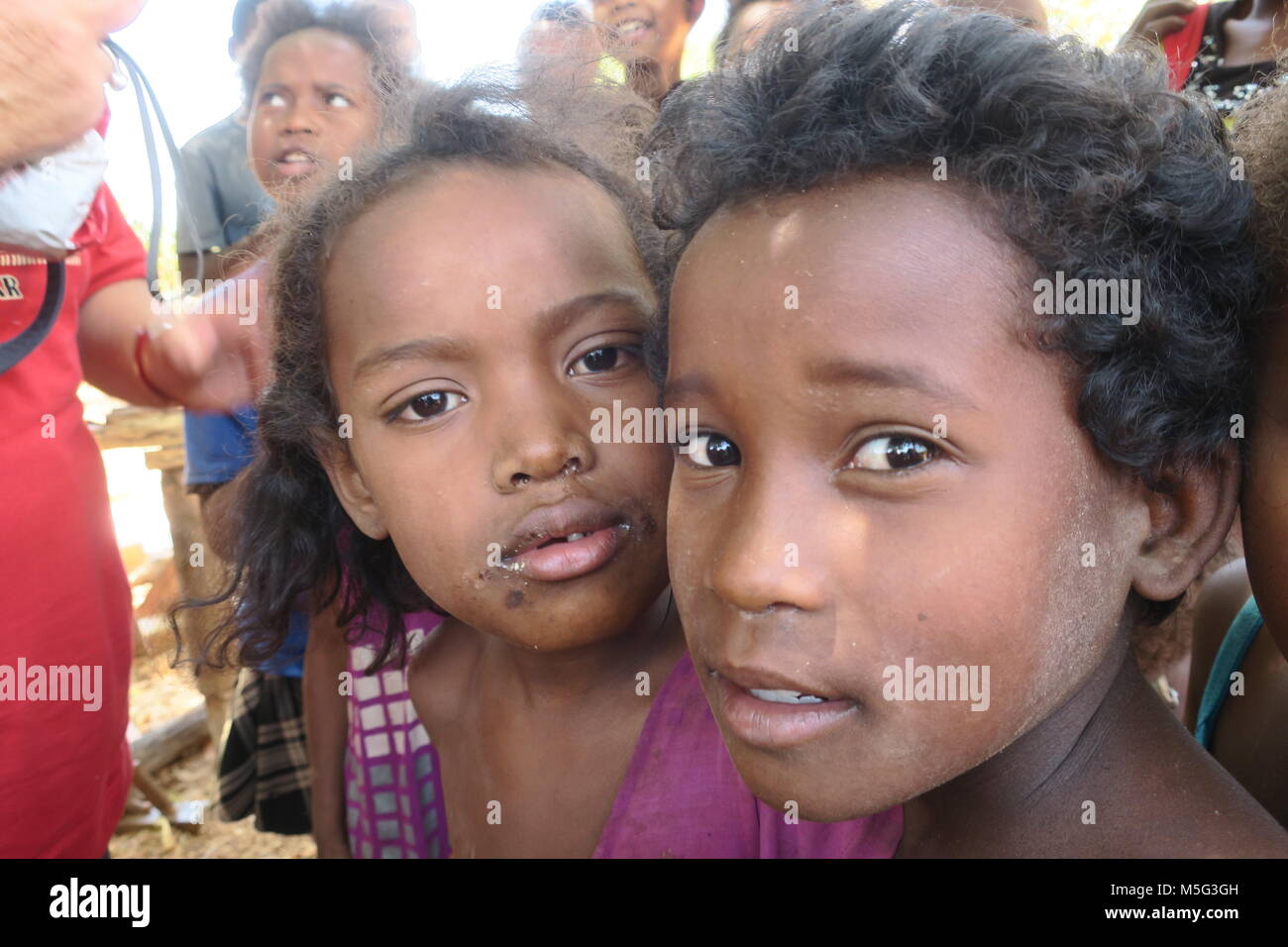 Cute kids of Madagascar Stock Photo - Alamy