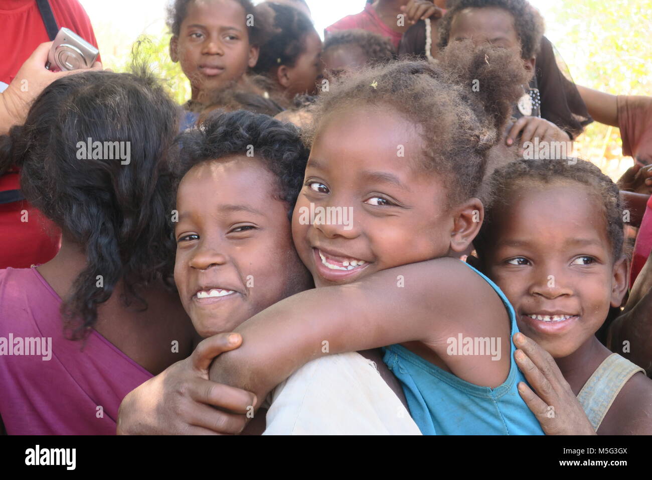 Cute kids of Madagascar Stock Photo - Alamy
