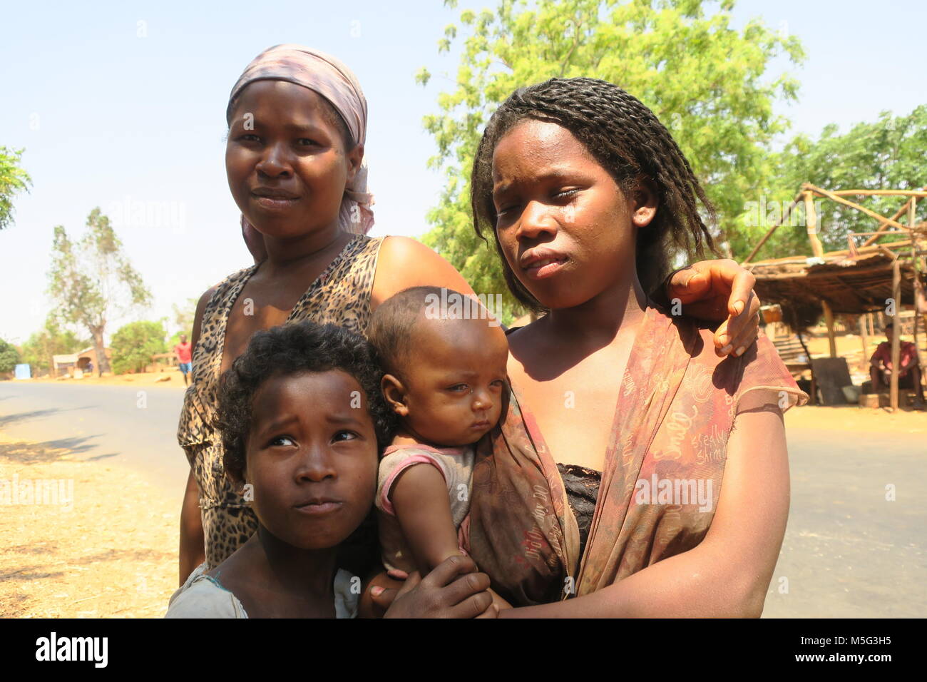 Cute kids of Madagascar Stock Photo - Alamy