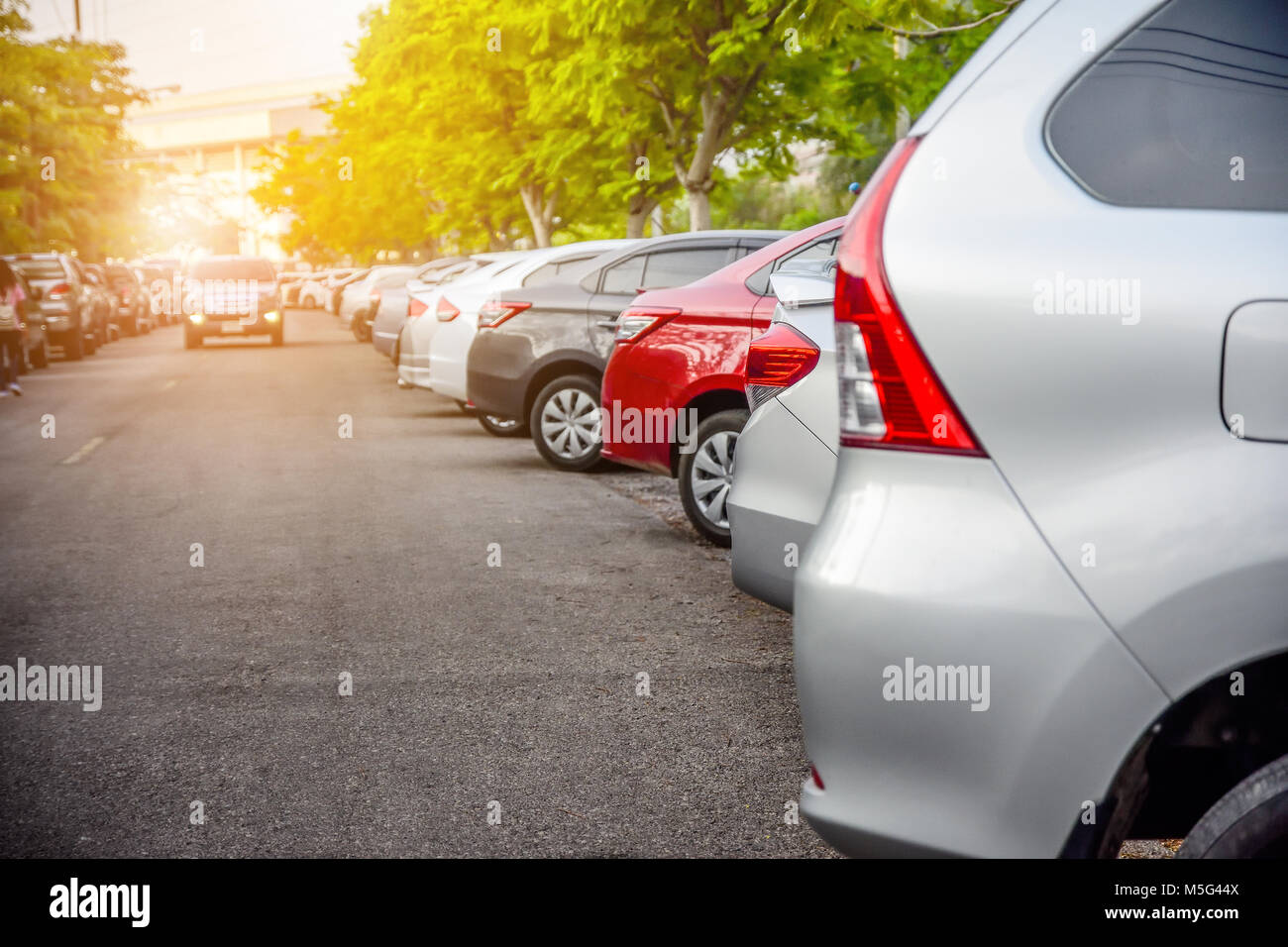 Car driving on highway road Stock Photo - Alamy