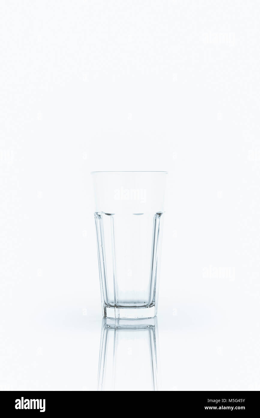 clear empty glass Stock Photo - Alamy