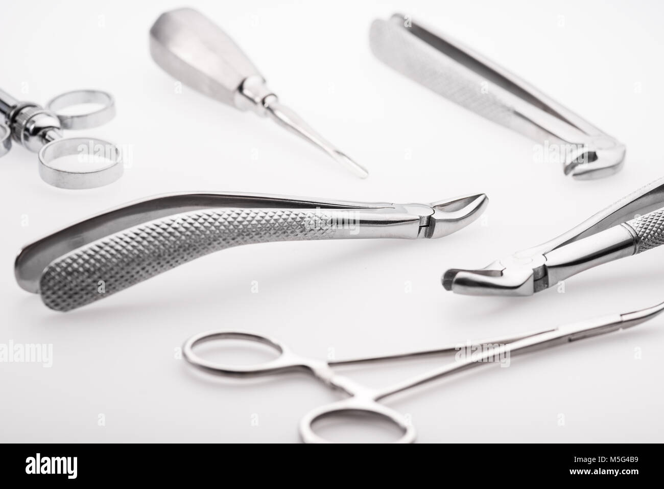 set of dental instruments Stock Photo - Alamy