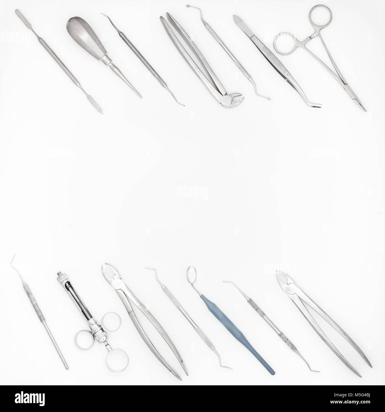 set of dental instruments Stock Photo - Alamy