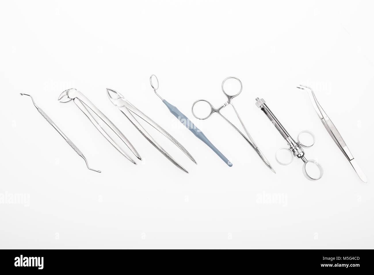 set of dental tools Stock Photo - Alamy