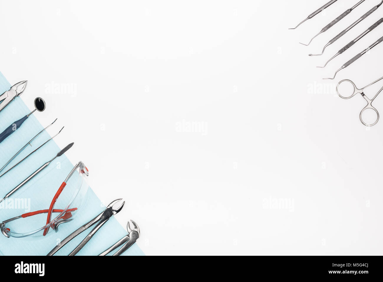 set of dental tools Stock Photo - Alamy