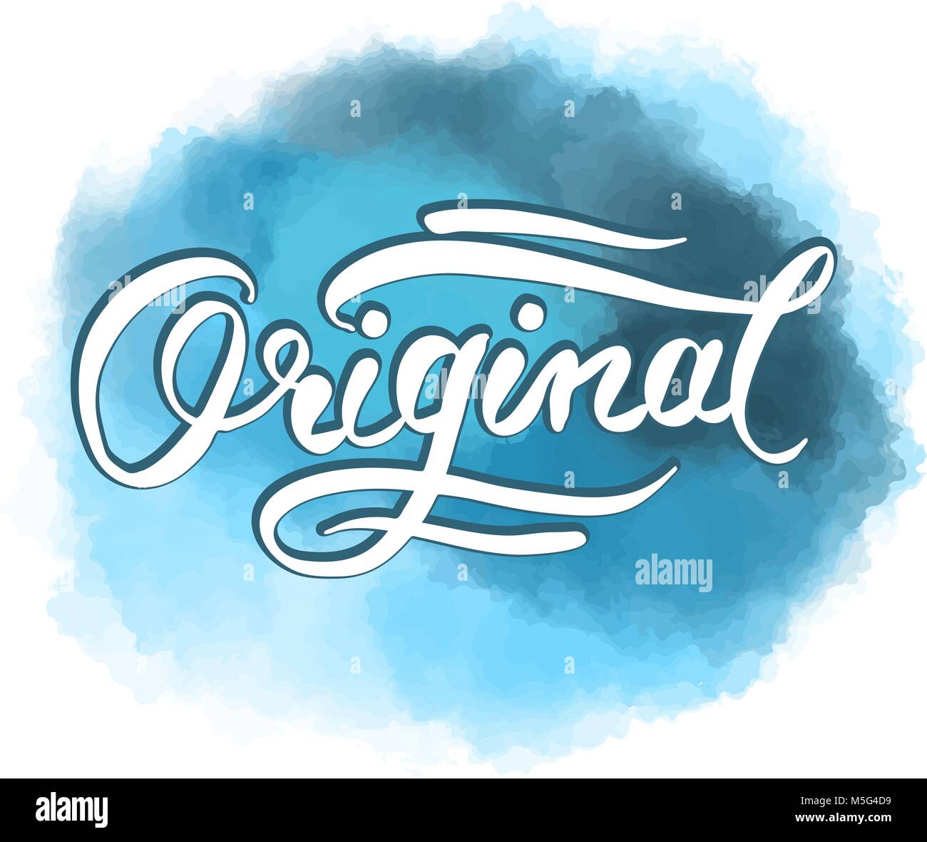 Original word hand lettering. Vector Artwork Concept. Ready for Poster ...