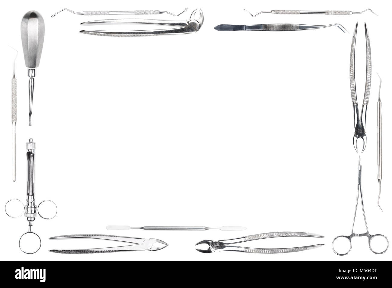 Set stainless steel medical Cut Out Stock Images & Pictures - Alamy