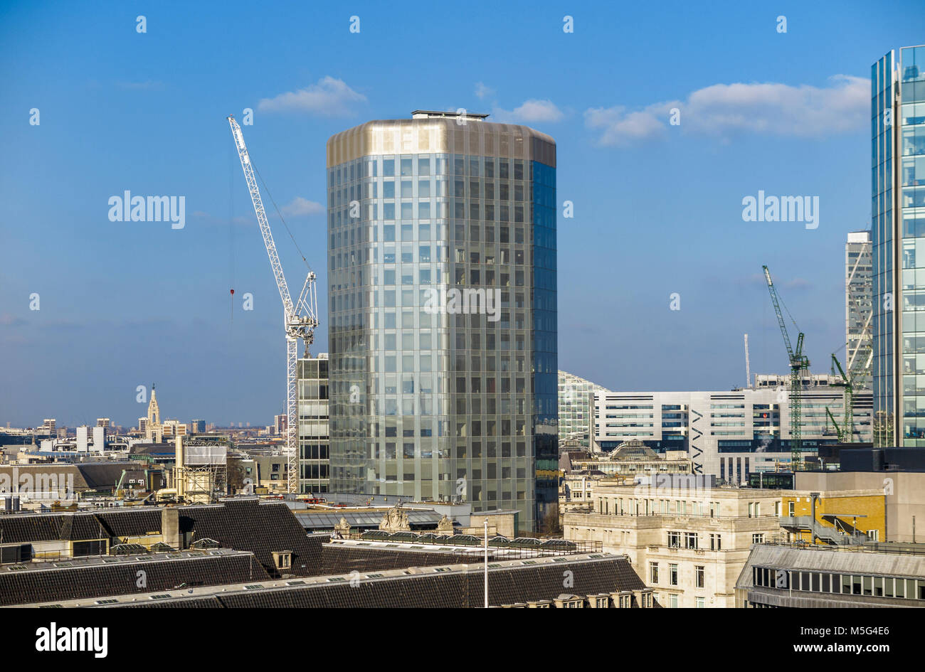 Angel Court, a modern architecture building in the City of London Bank ...